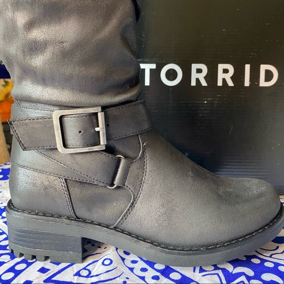 torrid | Shoes | Nwt Wide Widthwide Calf Torrid Oiled Faux Leather ...